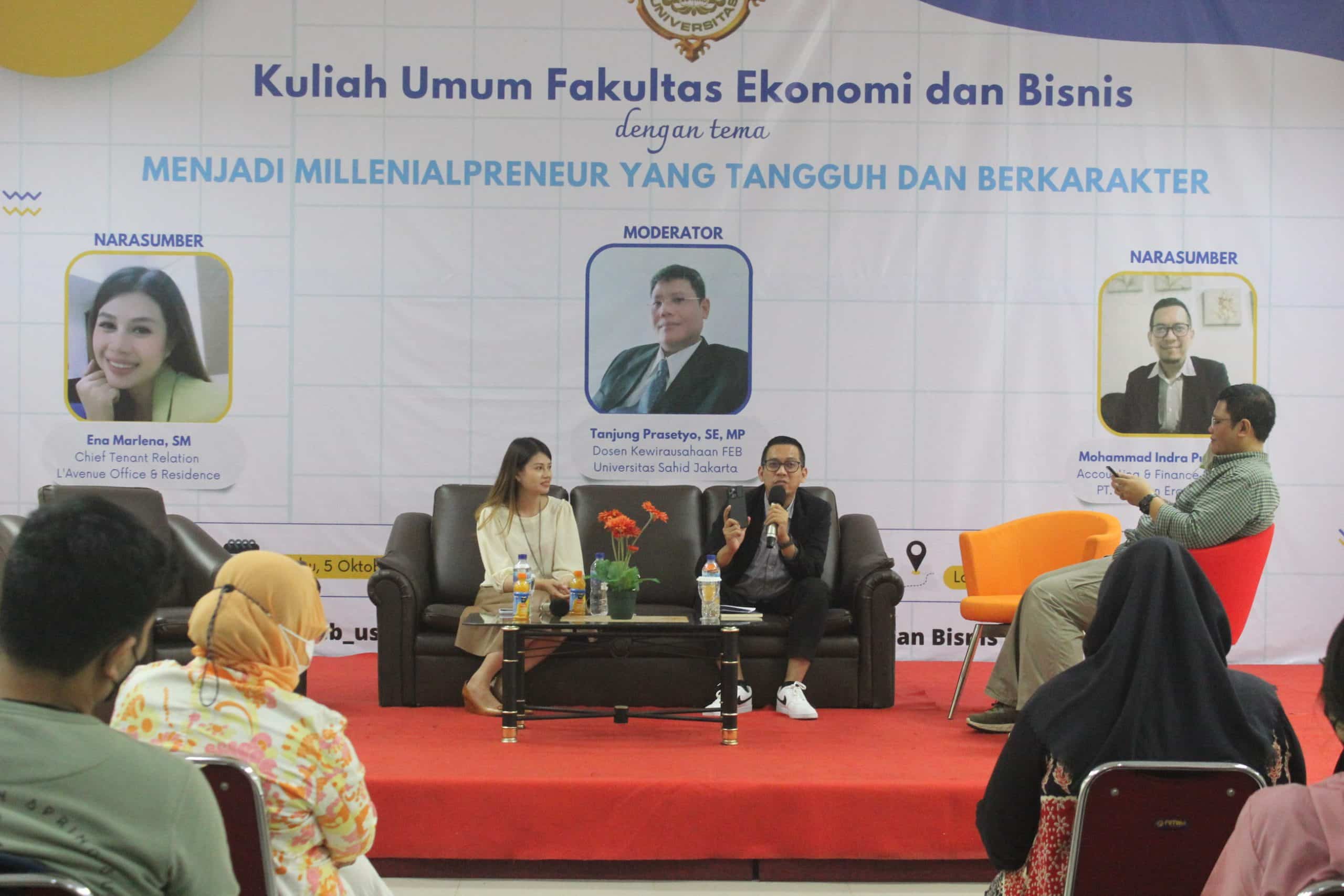 Kuliah Umum FEB Usahid : Menjadi Milinealpreneur yang Tangguh dan ...