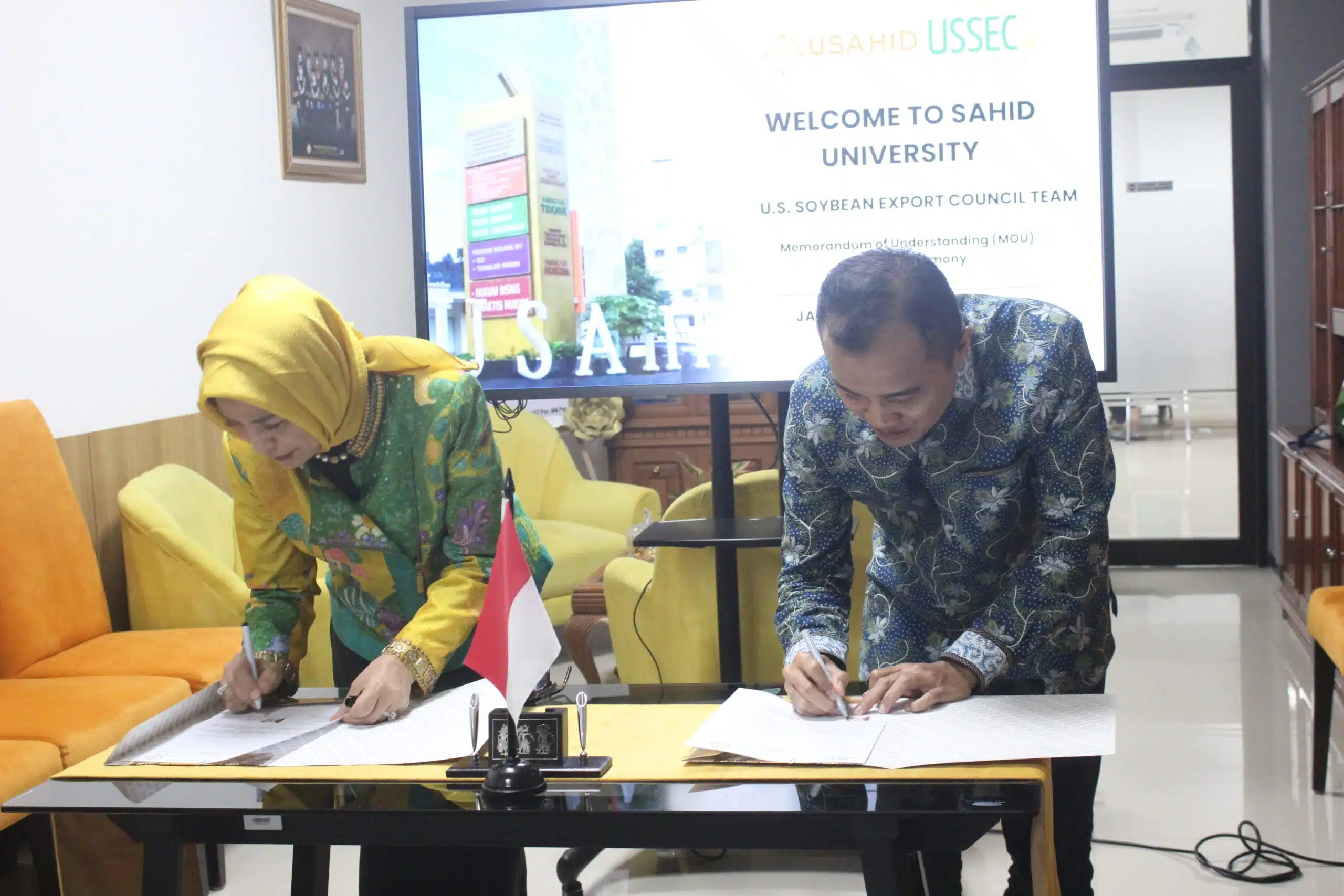 Universitas Sahid dan USSEC (US Soybean Export Council) Kolaborasi ...